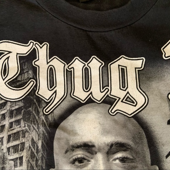 Pro-Tag | Shirts | Vintage Vtg 9s Tupac Shakur 2pac Size 4xl Shirt ...